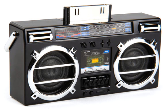 Mini Boombox for iPhone